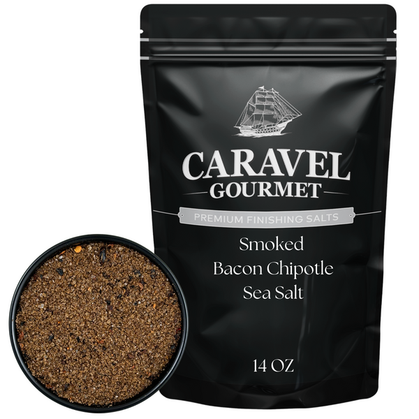 Smoked Bacon Chipotle Sea Salt - Premium Gourmet Finishing Salts by ...