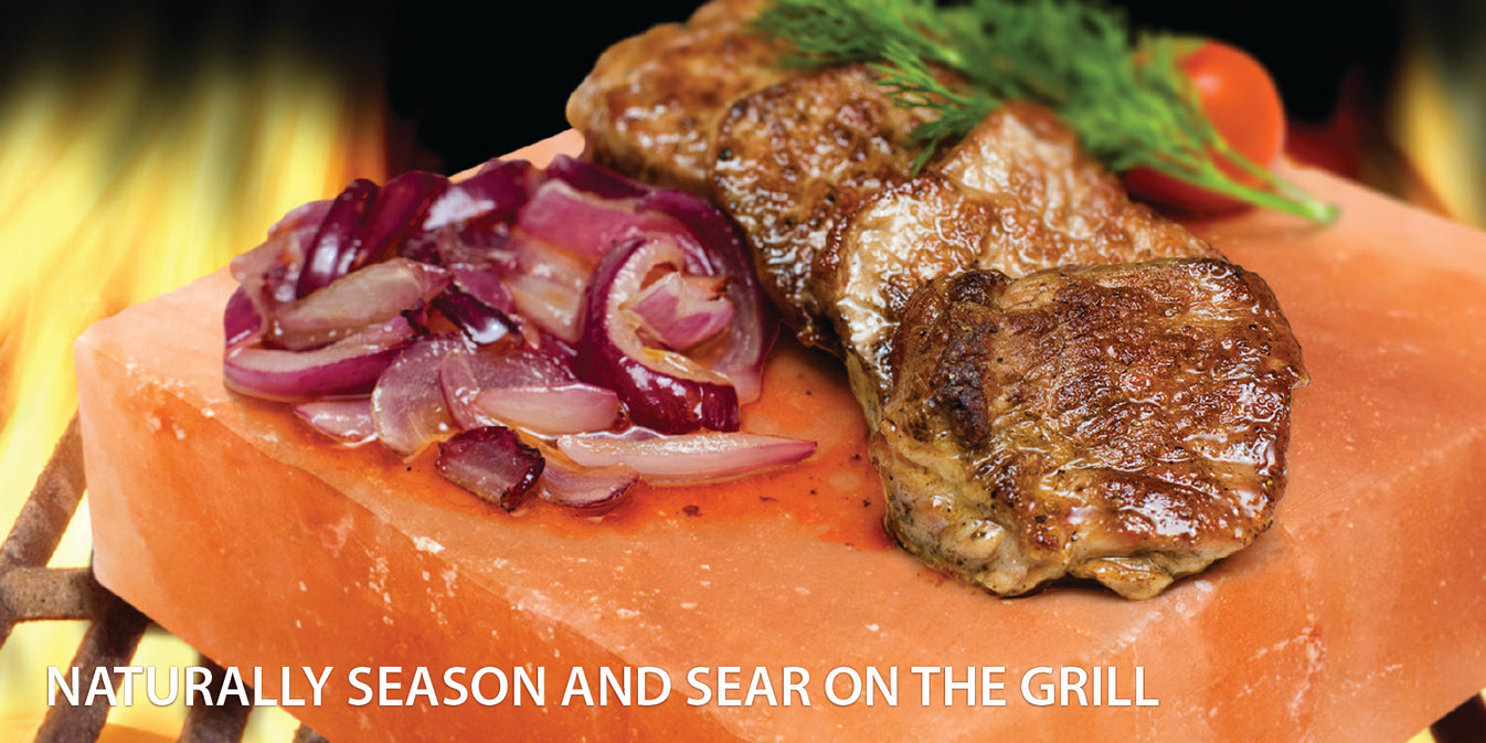 Himalayan Salt Brick - Grill and Cooking Salt Slab - Various Sizes ...